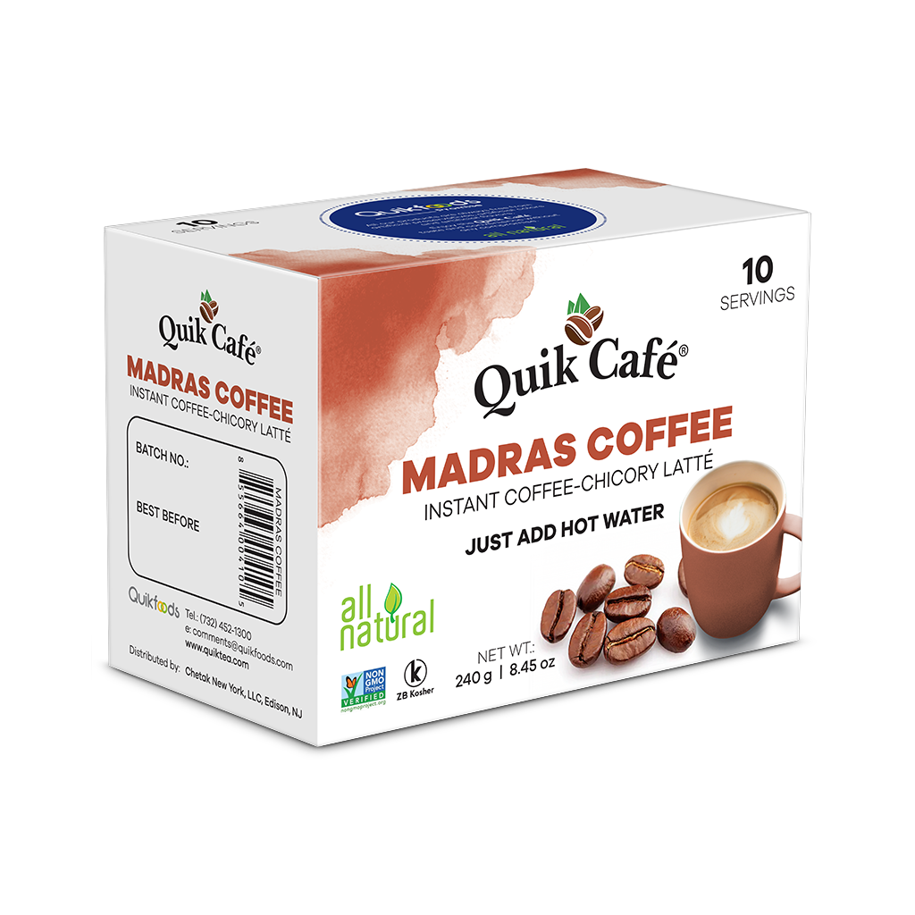 Pure Chicory Coffee| QuikCafe Unsweetened Madras Coffee